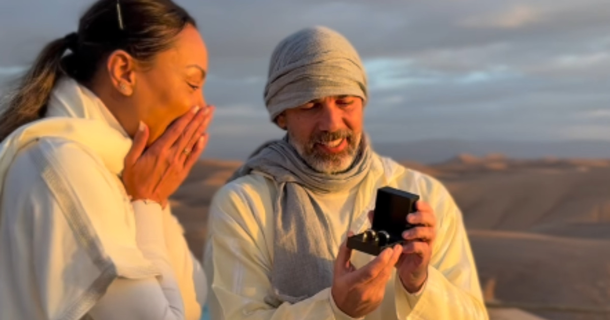 Marcelo Faria se casa no deserto do Marrocos