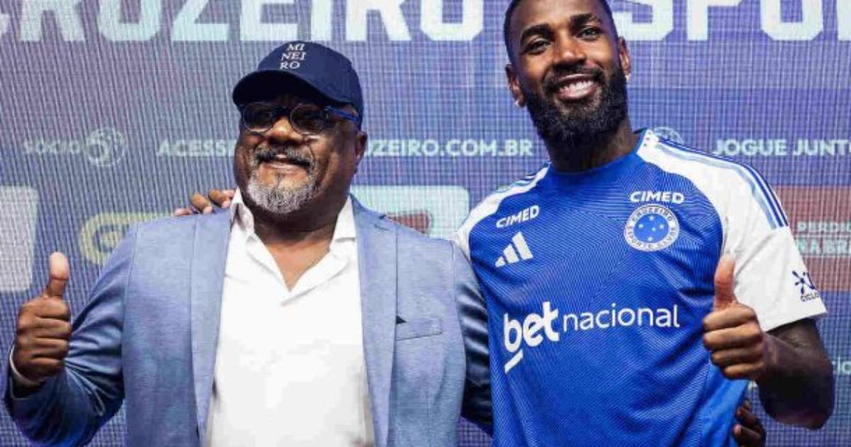 Gerson chora em apresentação no Cruzeiro: "Eu não sou assim"