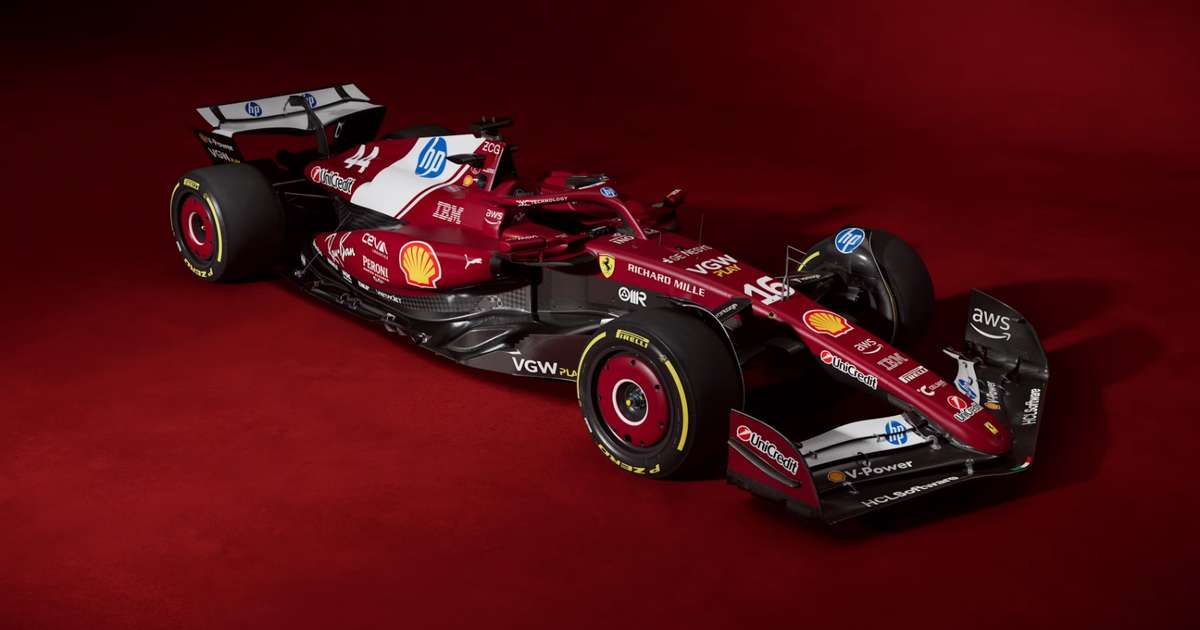 F1 2026: Revolut critica pintura da Ferrari e exalta identidade da Audi