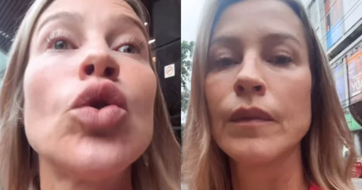 Luana Piovani se revolta e xinga paparazzo: 'Filho da...'
