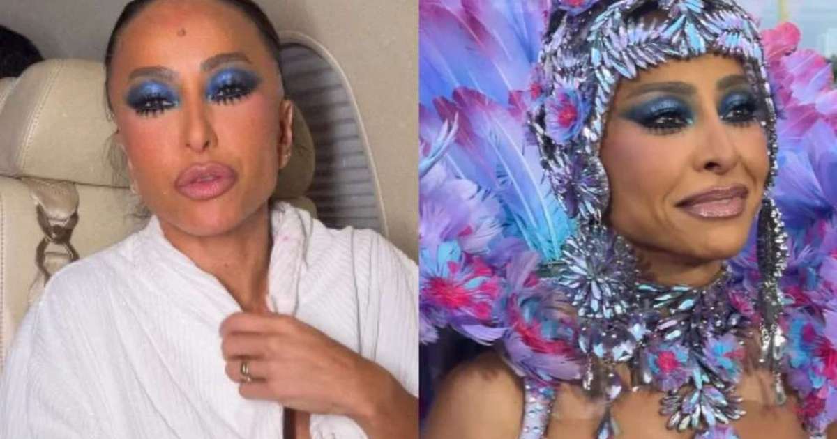 Sabrina Sato chora após perder desfile das campeãs