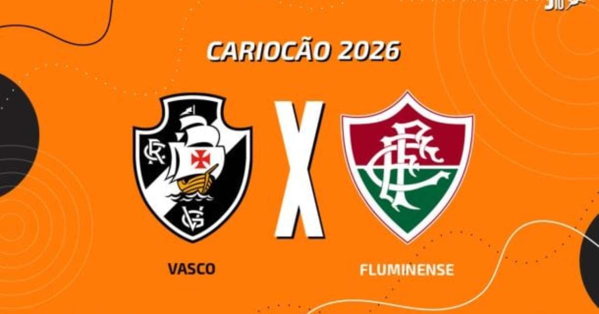 Vasco X Fluminense, AO VIVO, com a Voz do Esporte, às 16h30