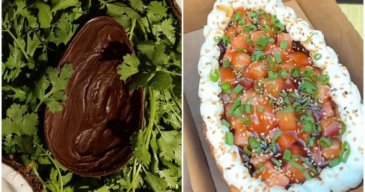 Do coentro ao sushi: 6 ovos de Páscoa com sabores diferentes em 2026