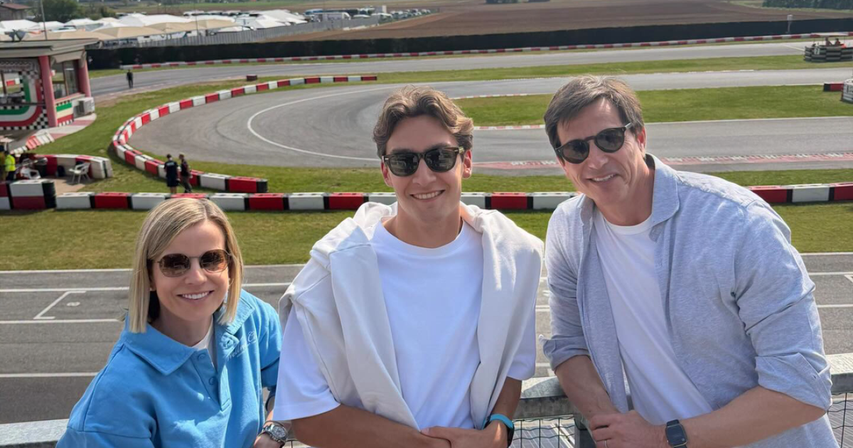 F1 2026: Filho de Toto e Susie Wolff conquista pódio no karting; George ...
