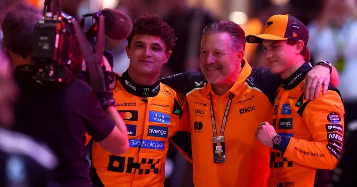 F1 2026: Zak Brown descarta troca entre Piastri e Verstappen