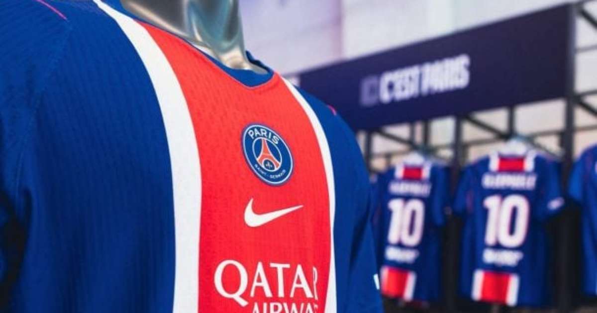 Paris Saint-Germain anuncia novo uniforme para a próxima temporada