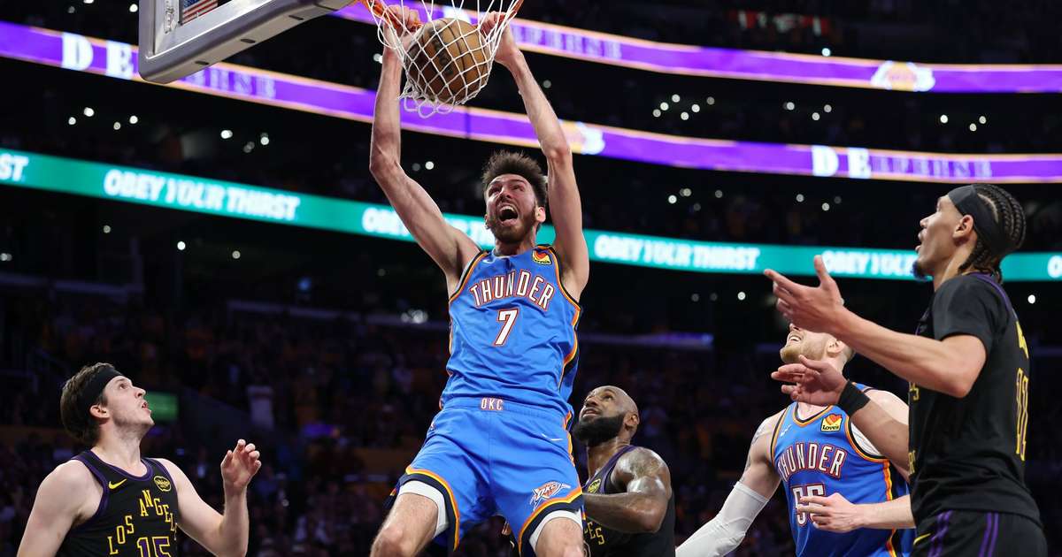 Thunder vence os Lakers, fecha série em 4 a 0 e avança à final do Oeste ...