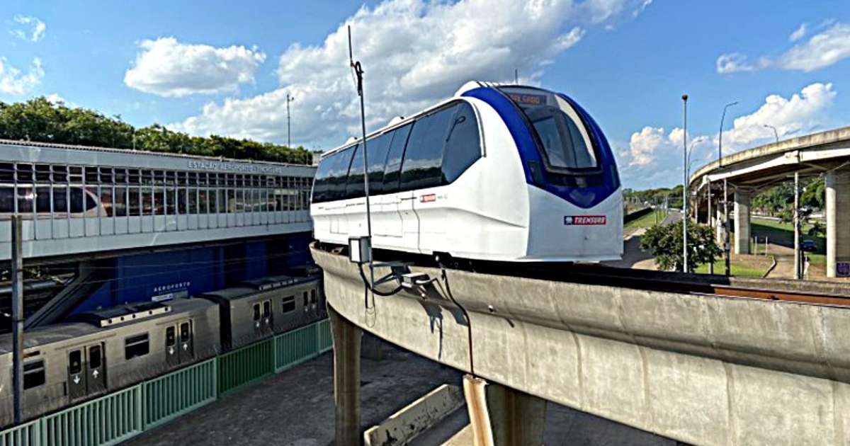 Novo PAC garante R$ 38,7 milhões para Reconstrução do Aeromóvel da Trensurb