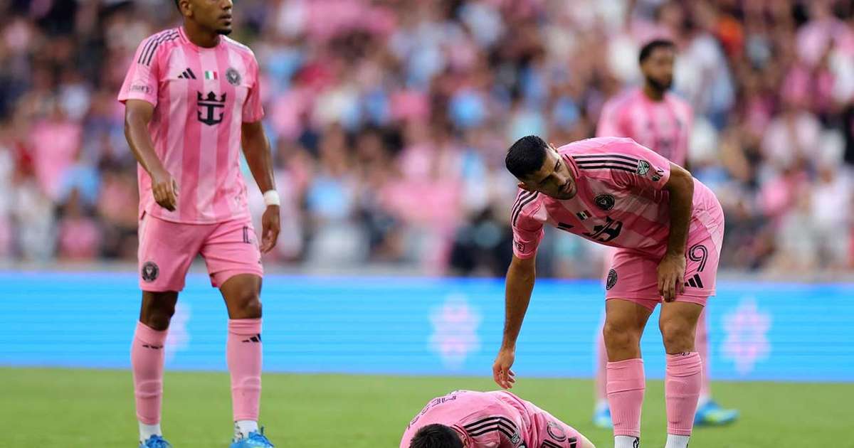 Inter Miami divulga boletim sobre lesão de Messi