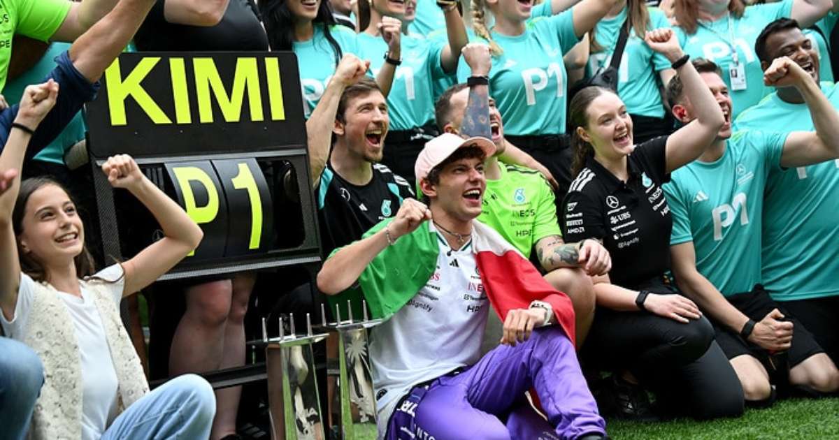 F1: Kimi Raikkonen vê Antonelli pronto para ser campeão do mundo