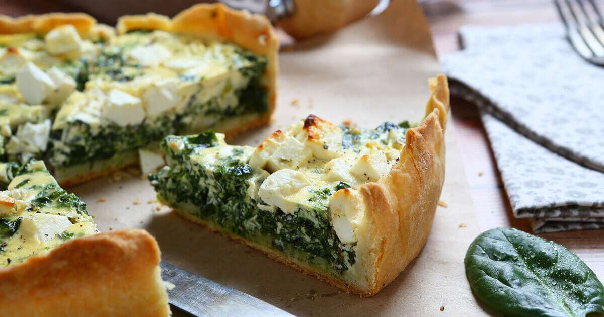 7 receitas veganas de quiche fáceis de fazer