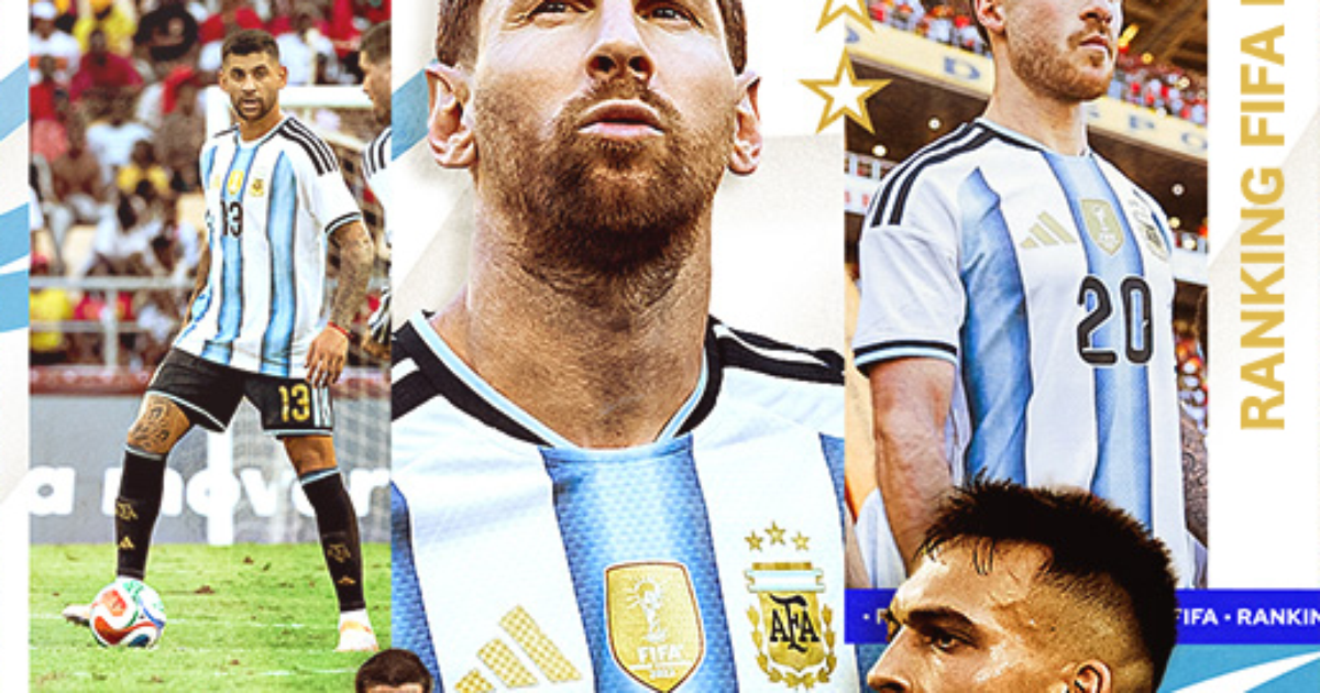 Argentina retorna ao topo do ranking da Fifa às vésperas da Copa e ...