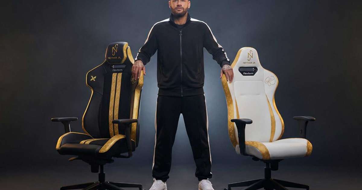 Neymar Jr. lança sua própria linha de cadeiras gamer