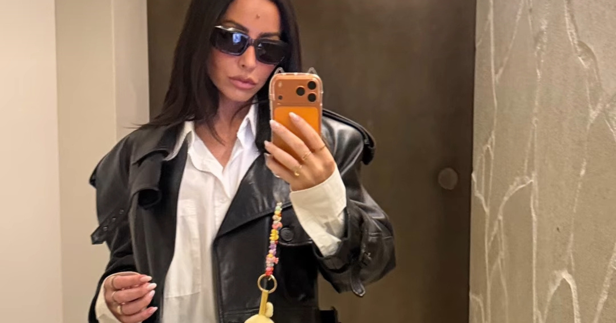 Sabrina Sato brinca com comprimentos em look P&B fashion e usa cap toe ...