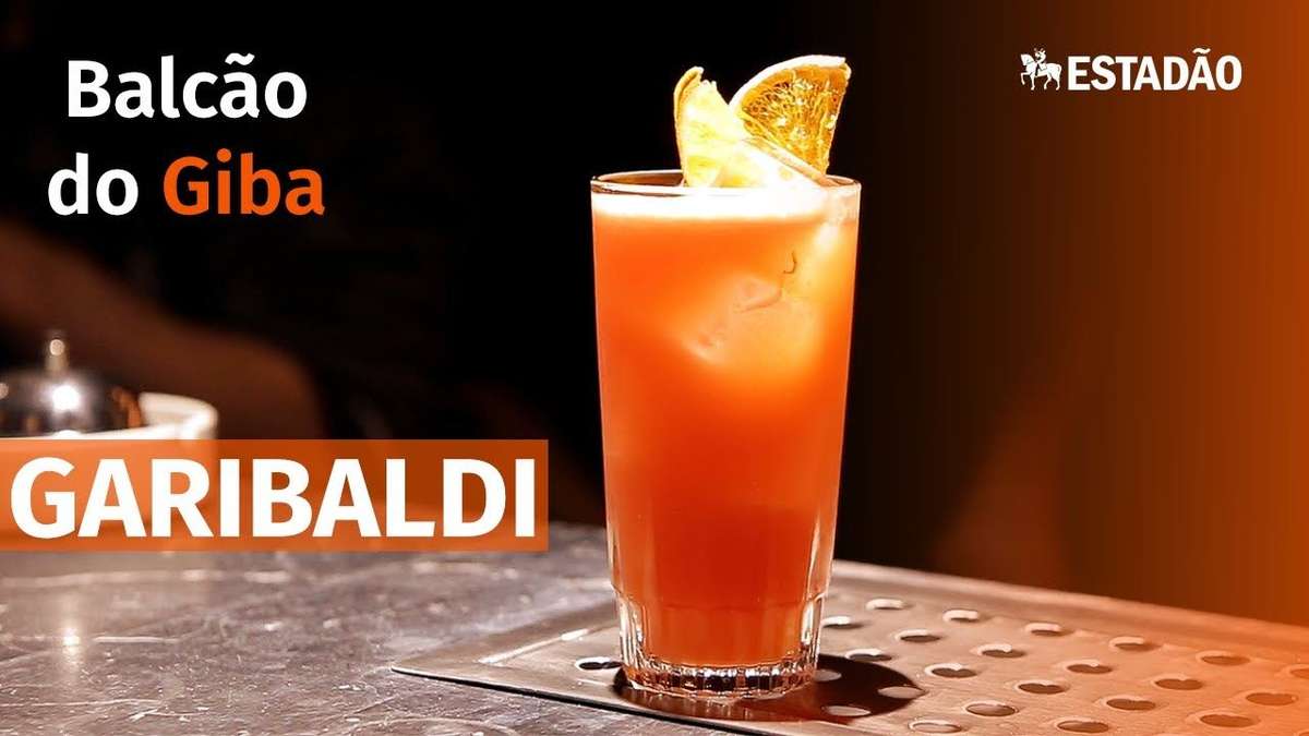 2 ingredientes fazem um clássico! Aprenda a fazer o Garibaldi!