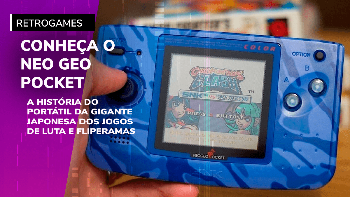 Neo Geo Pocket Color, o console portátil da SNK