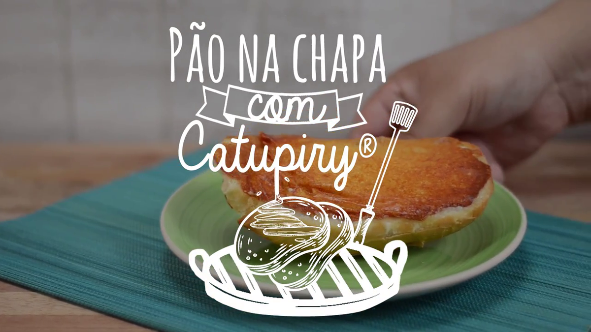 Pão na chapa com Catupiry®