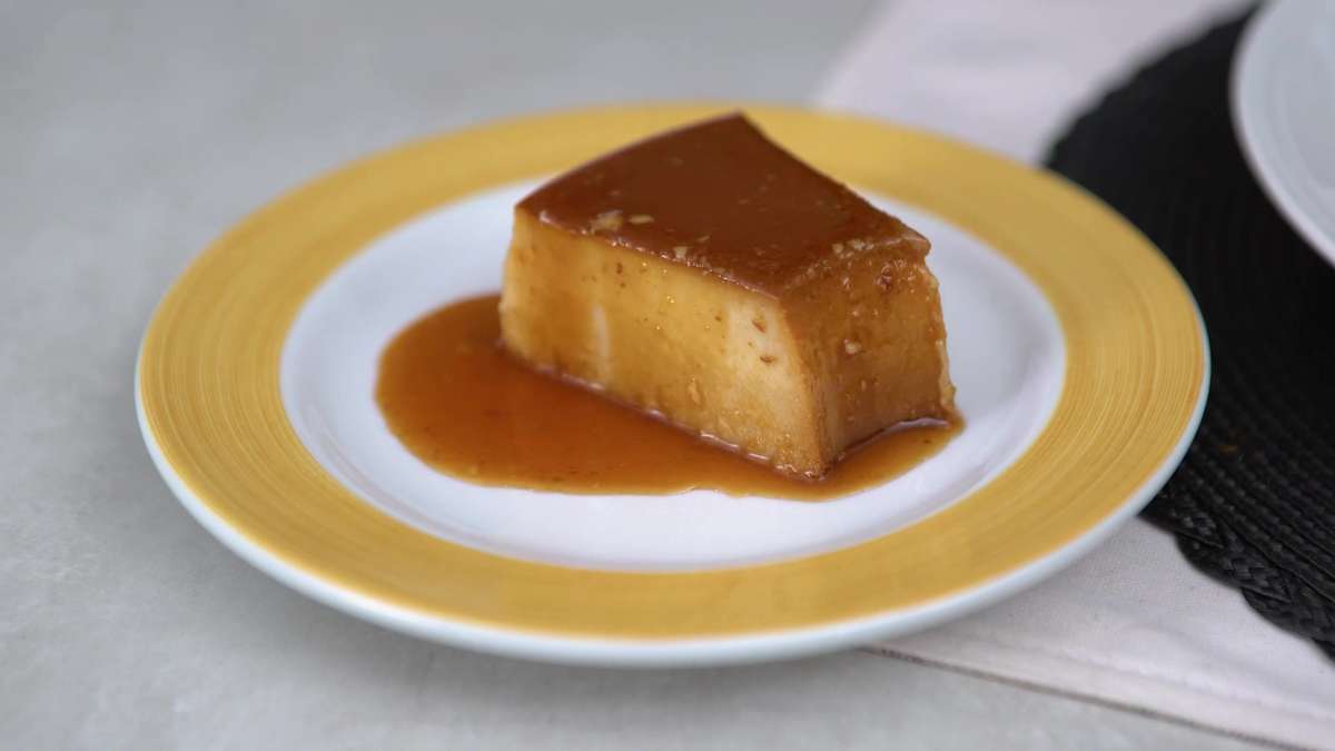 Pudim... só que de amendoim?