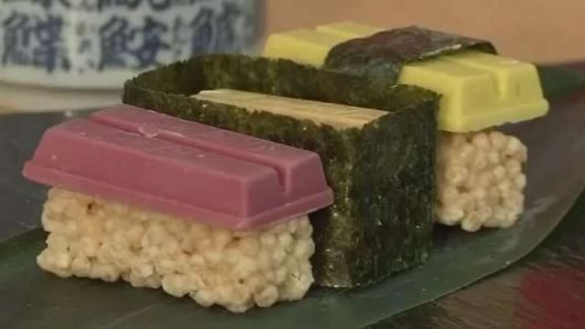 Japão cria sushi de chocolate