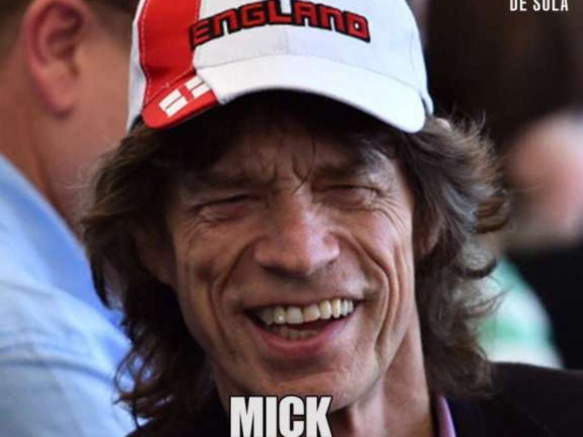 Mick Jagger domina memes após eliminação da Inglaterra