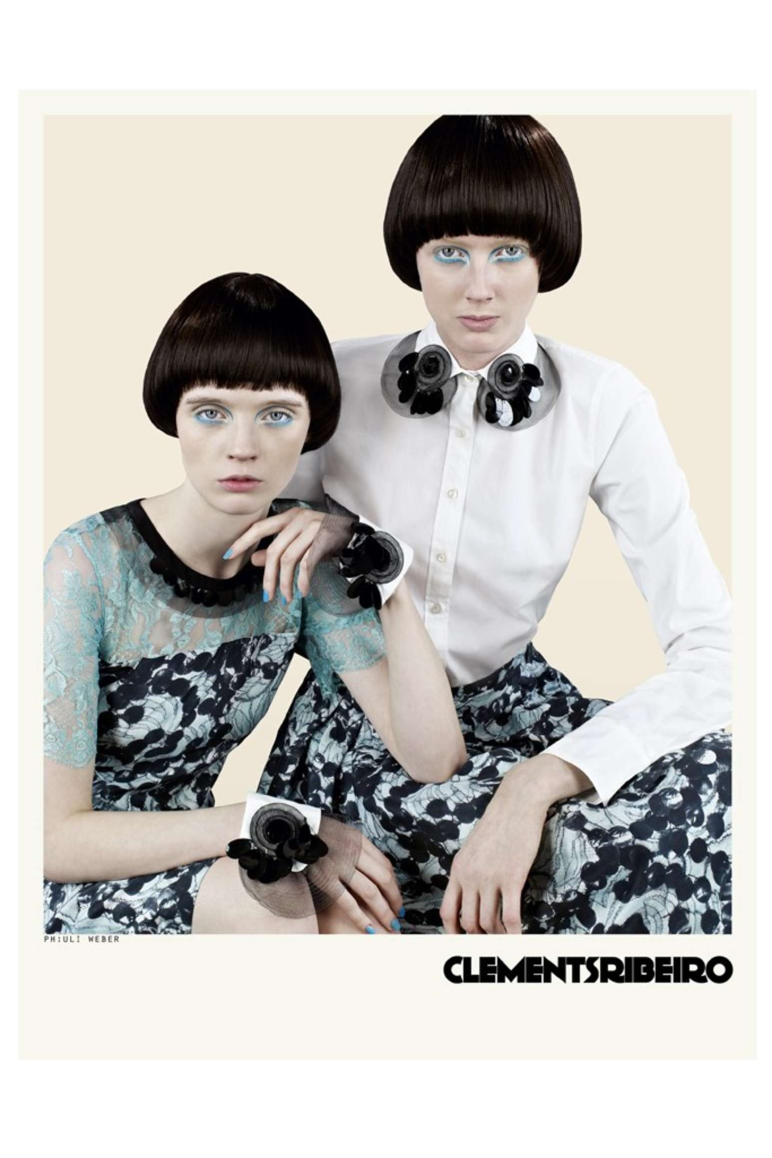 Clements Ribeiro cria campanha com inspiração sessentinha