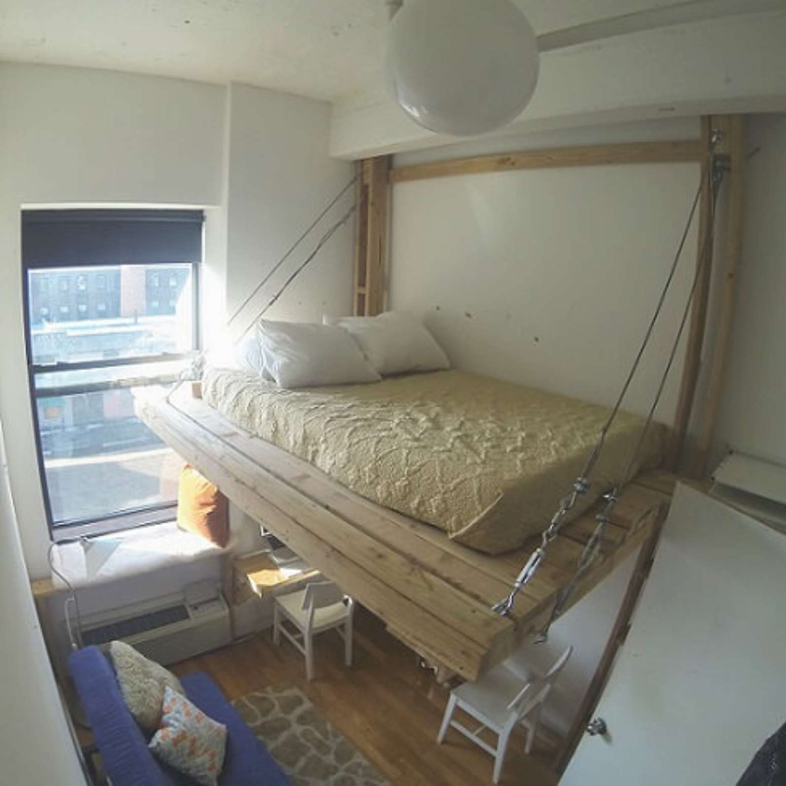 Cama Suspensa: +50 Modelos para um Quarto mais Divertido e Espaçoso