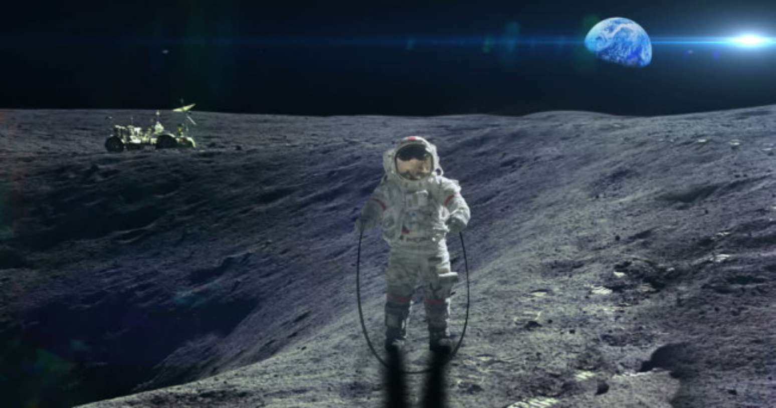 NASA faz tour pela Lua e transmite tudo em um vídeo 4K