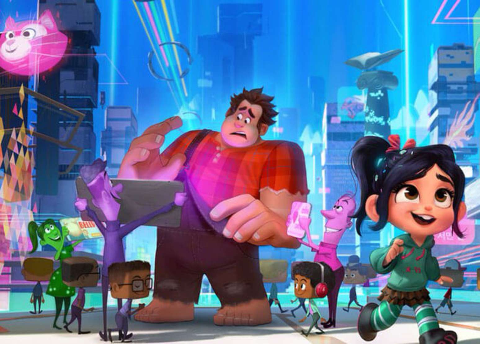 A internet vai travar de vez no filme Detona Ralph 2