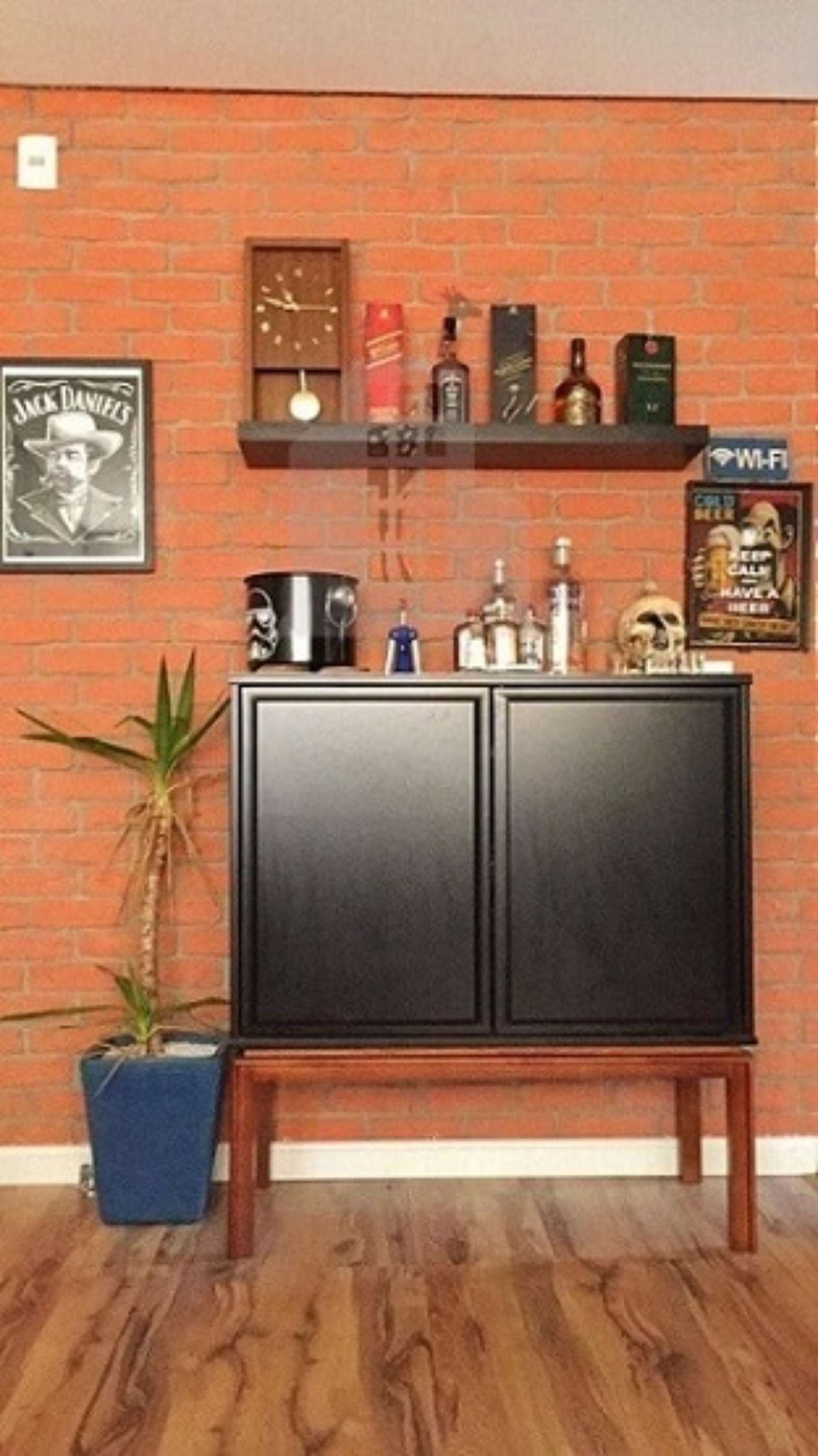 61 Modelos de Bar de Parede: Inspire-se e Tenha um em Casa