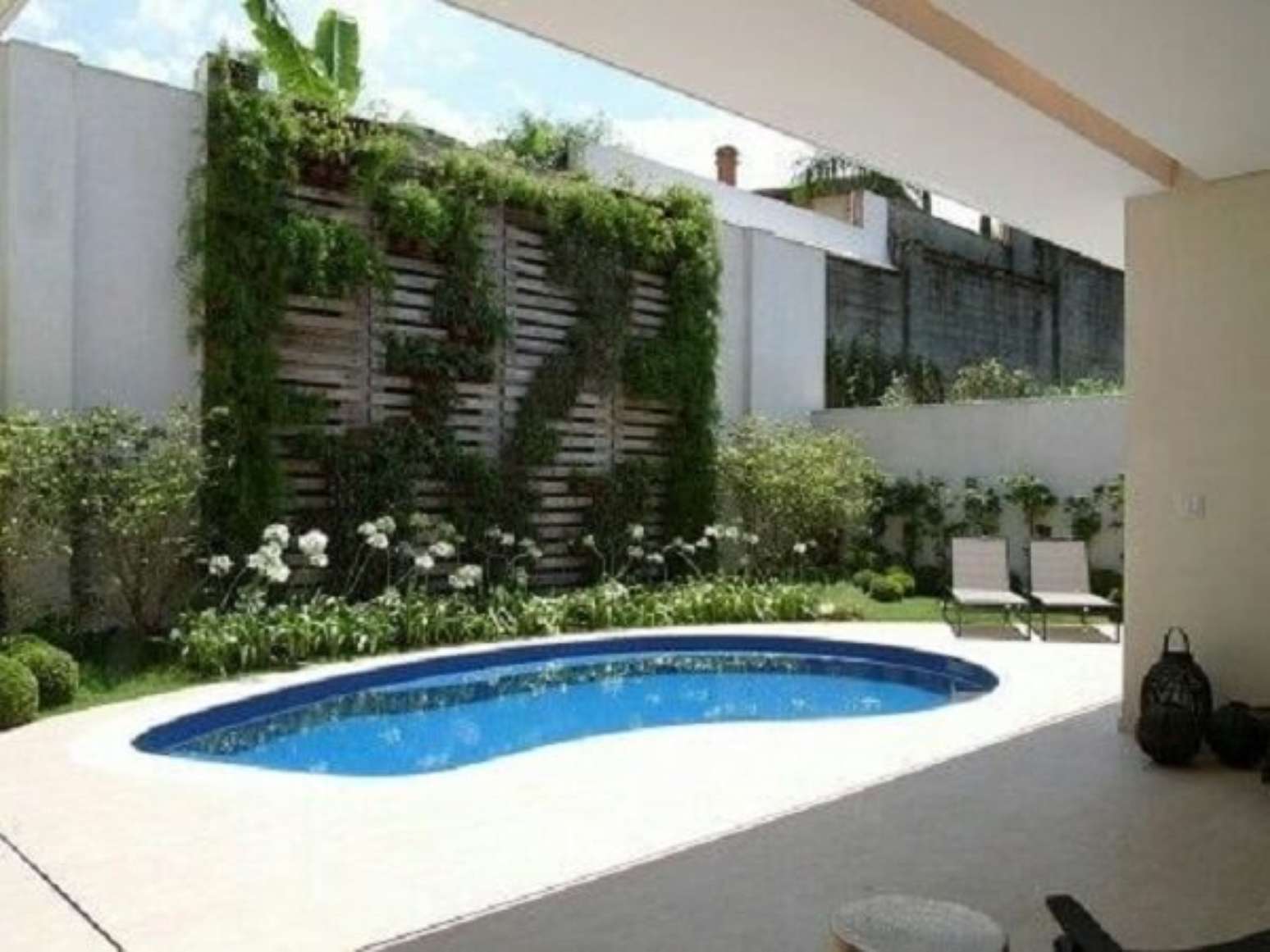 Área de Lazer Pequena: +77 Projetos Criativos Para se Inspirar