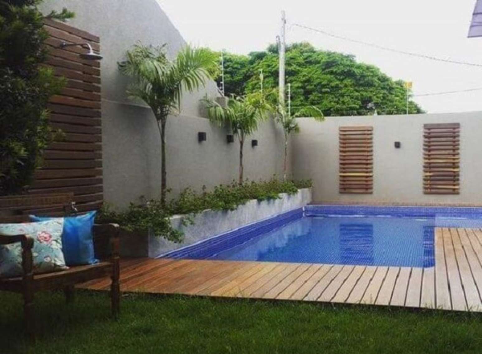 Área de Lazer Pequena: +77 Projetos Criativos Para se Inspirar