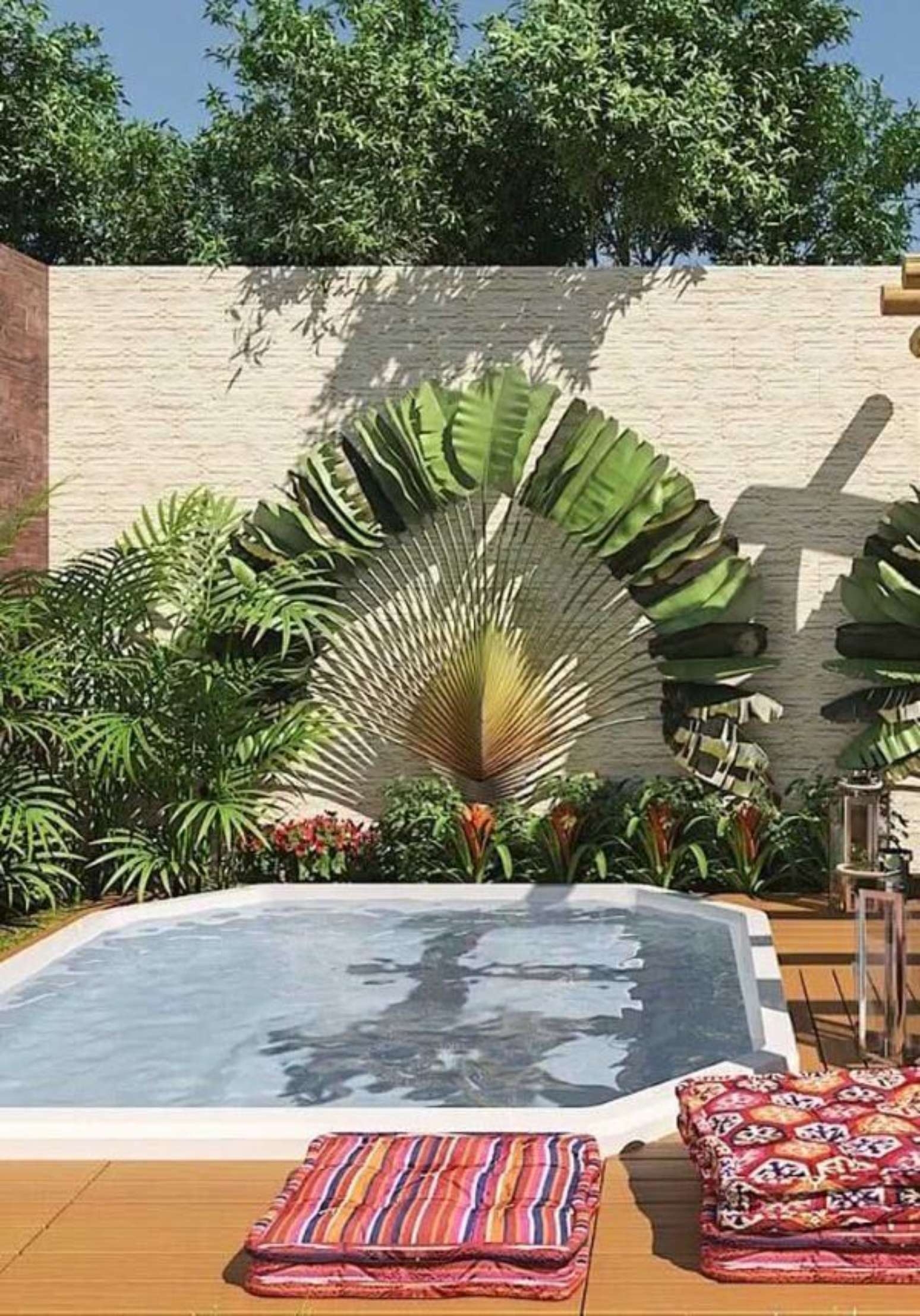 Jacuzzi Externa: +58 Modelos para Sua Área Externa dos Sonhos