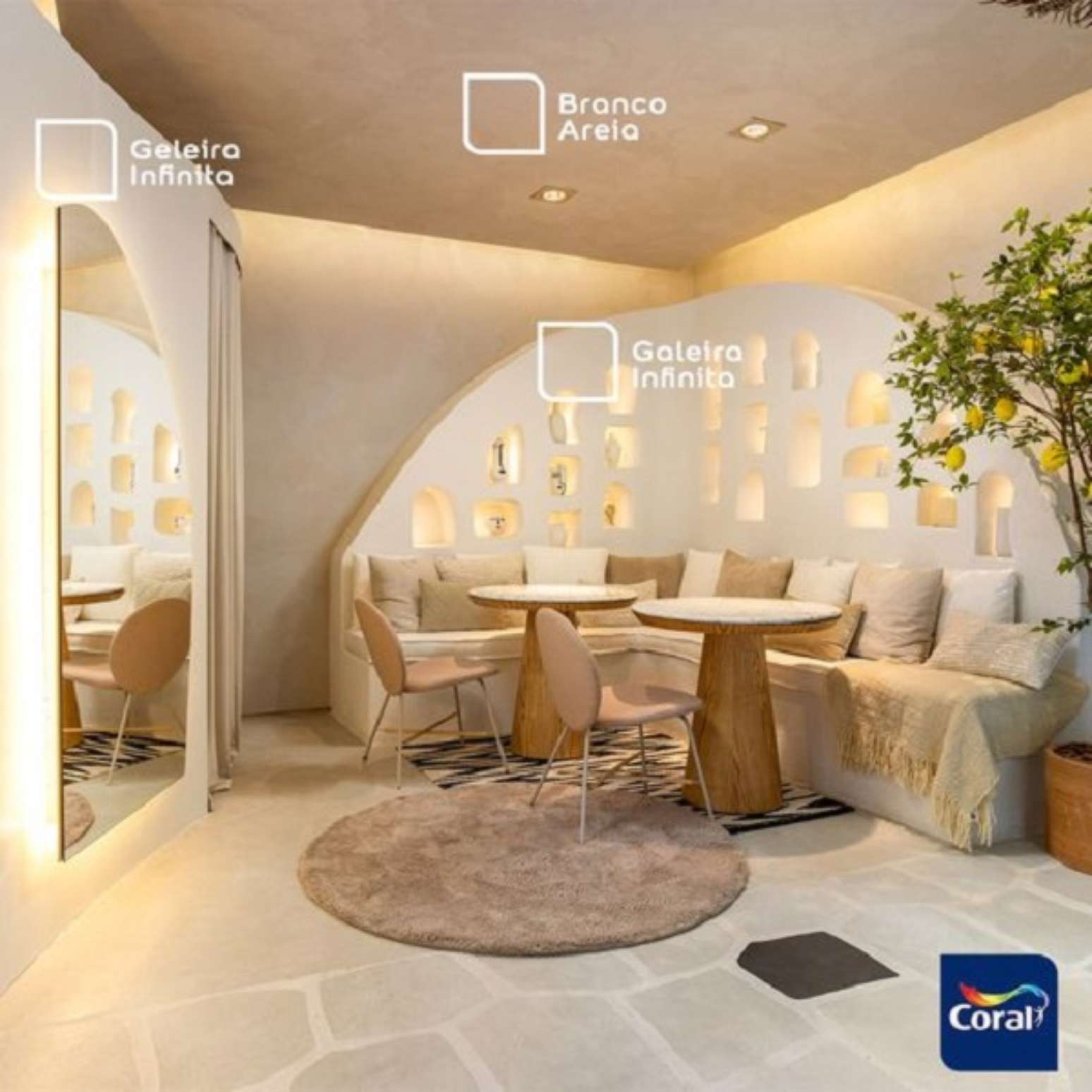 Cor Areia: +75 Combinações e Ideias Inovadoras para sua Decoração