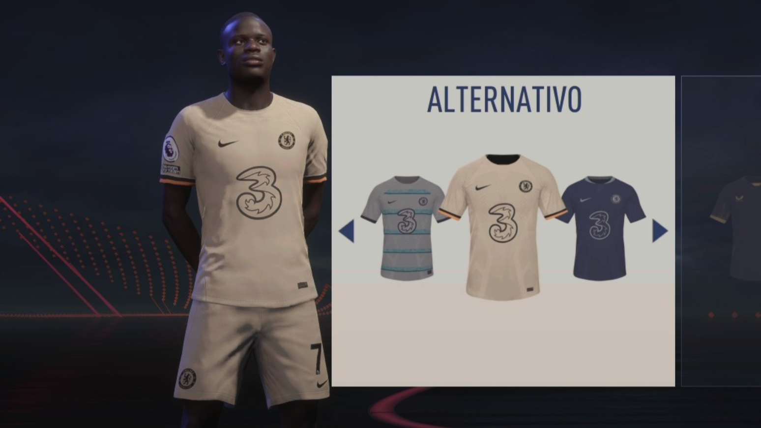 Novo uniforme do Chelsea aparece primeiro no FIFA
