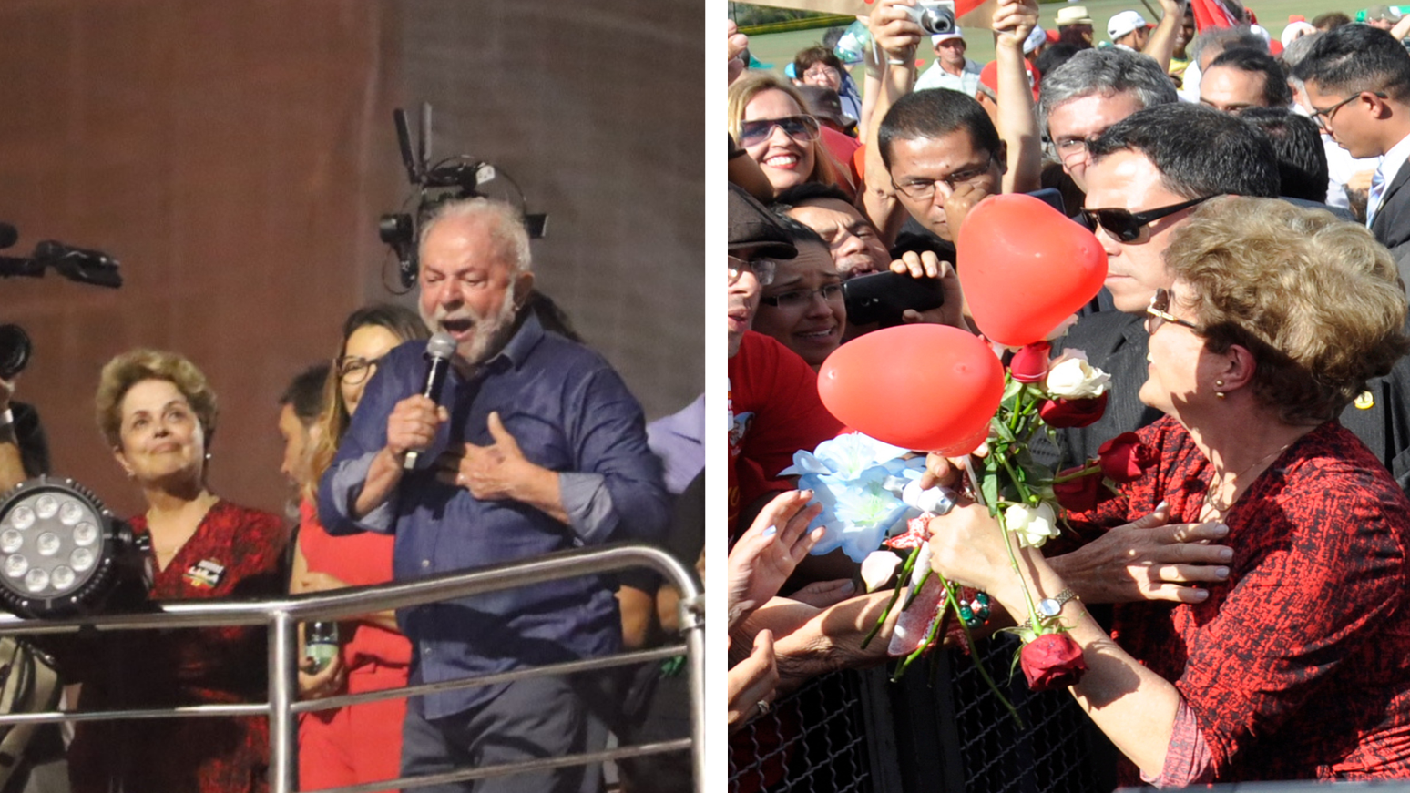 Dilma Rousseff usa roupa simbólica em discurso de Lula; entenda