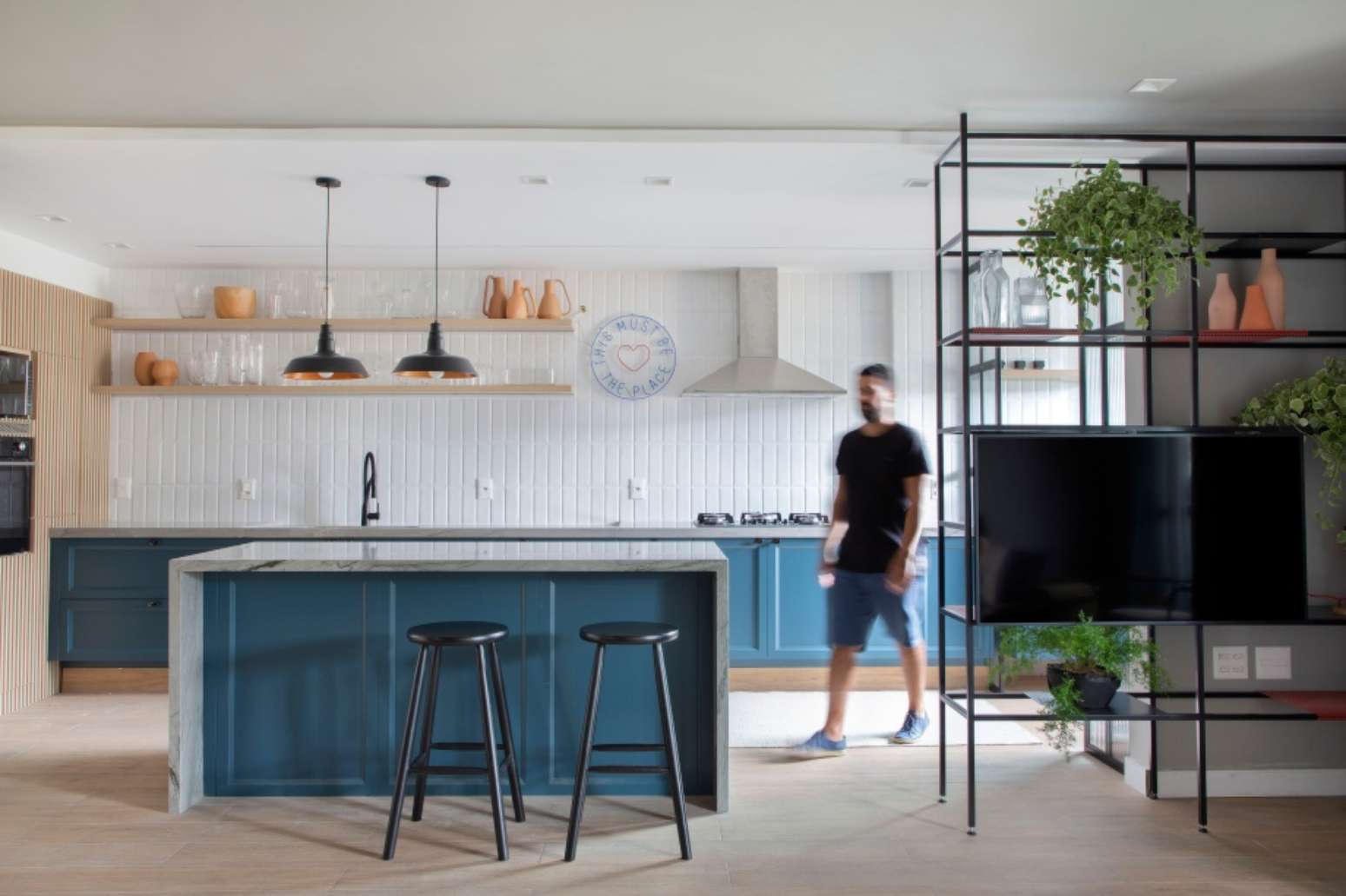 Azul na decoração: como e porque usar a cor do bem-estar