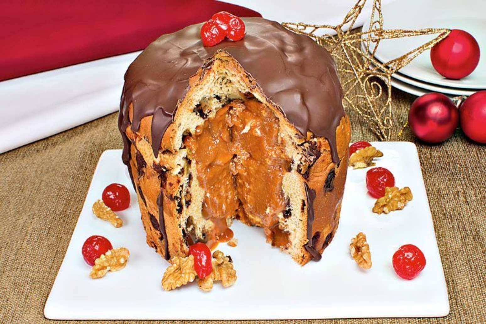 Chocotone recheado com caramelo: deixe seu Natal mais doce com essa receita