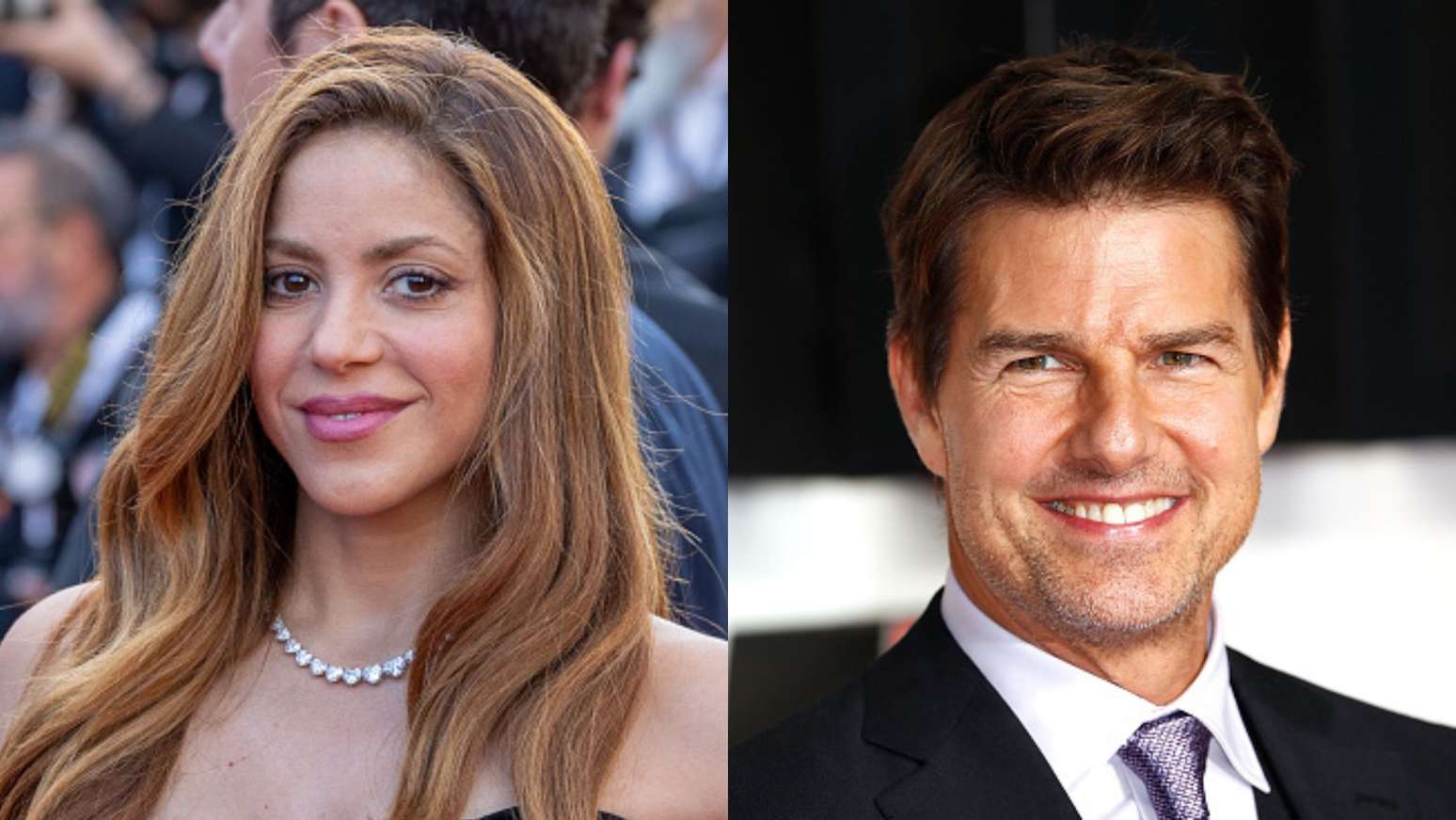 Shakira e Tom Cruise são flagrados juntos no Grande Prêmio de Fórmula 1 ...