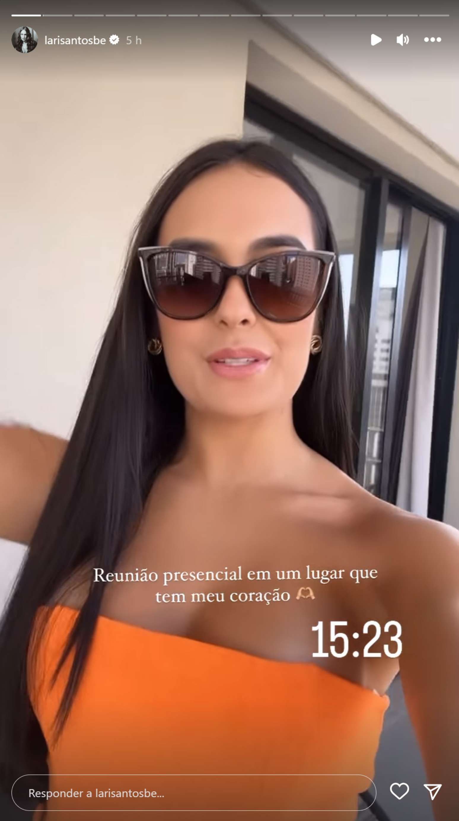 Pós-BBB 23: Larissa faz reunião de "parceria" com TikTok