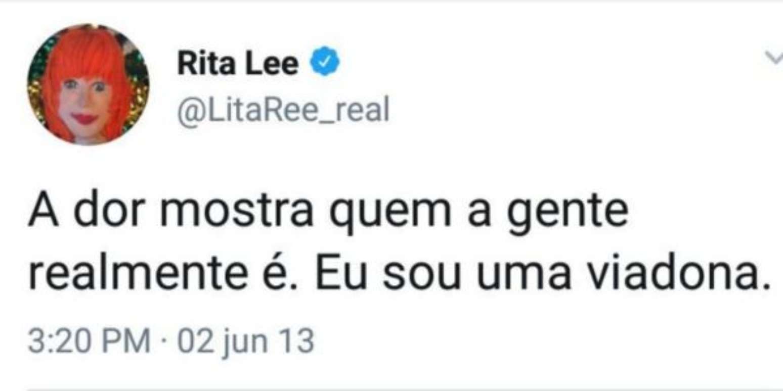 Relembre os melhores tweets divertidos de Rita Lee