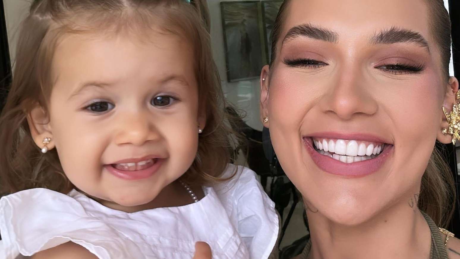 Maria Alice completa 2 anos e ganha declaração emocionante de Virginia
