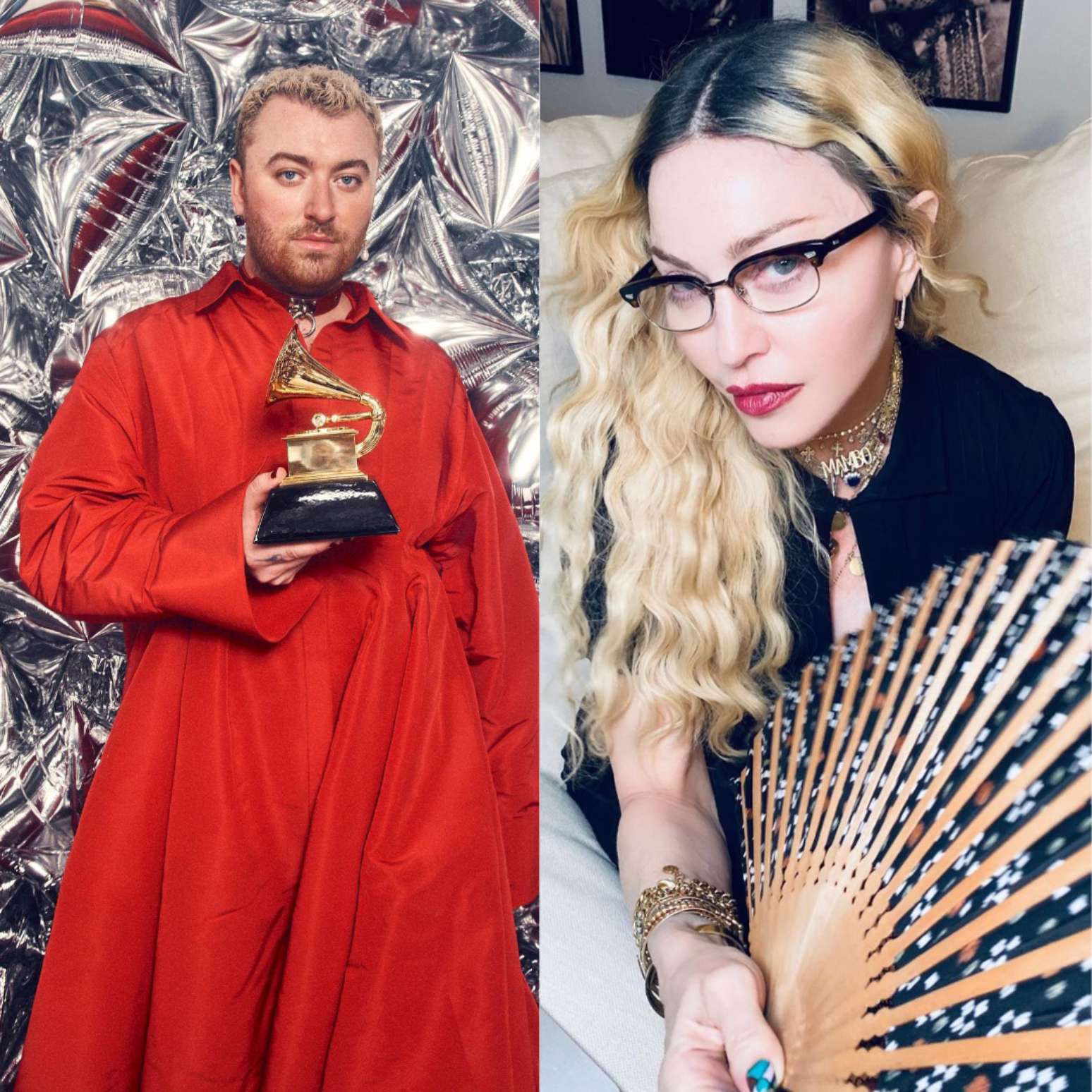 Madonna e Sam Smith gravam música juntos: "Vulgar"