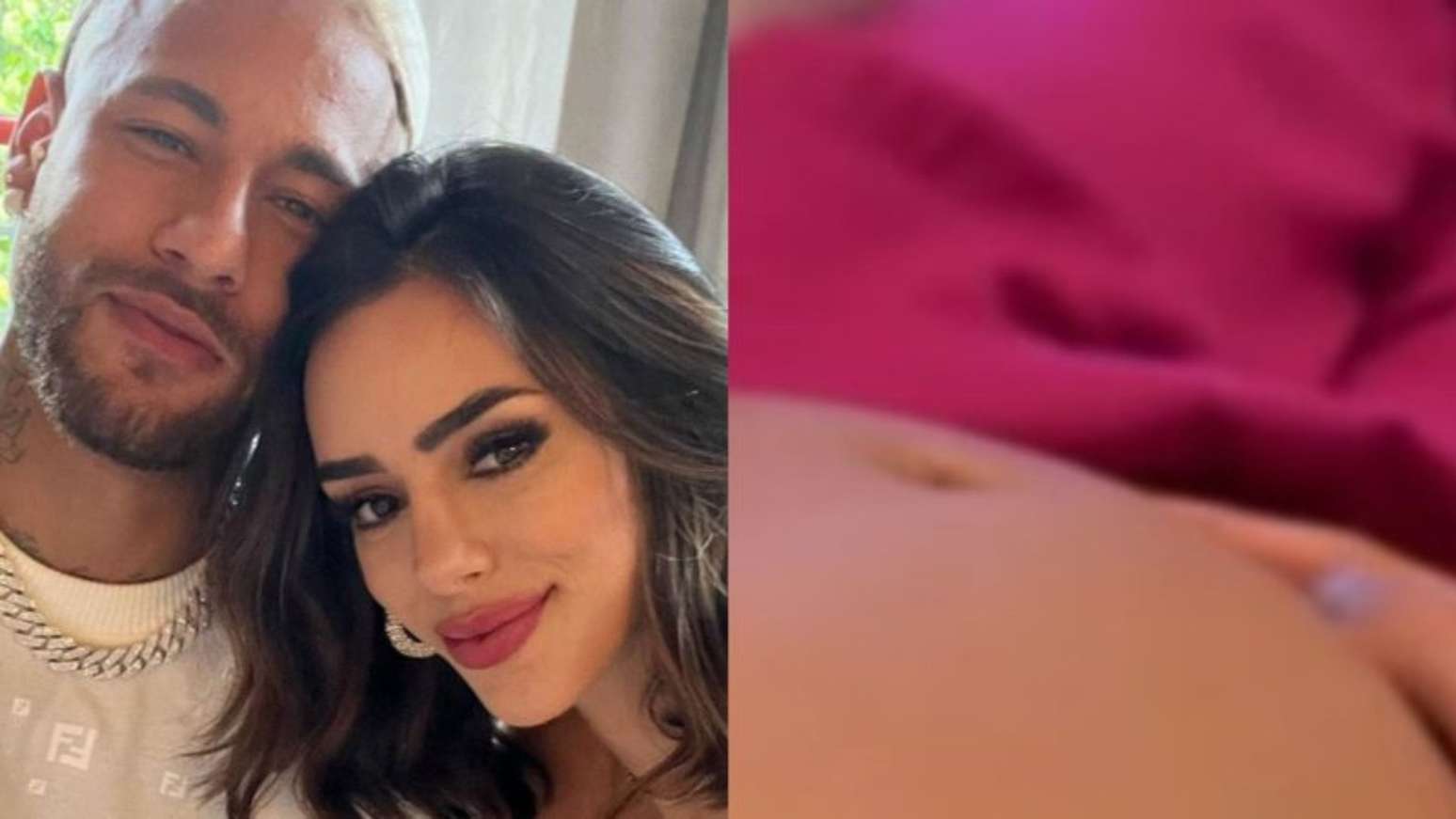 Grávida de Neymar, Bruna Biancardi impressiona ao mostrar filha chutando