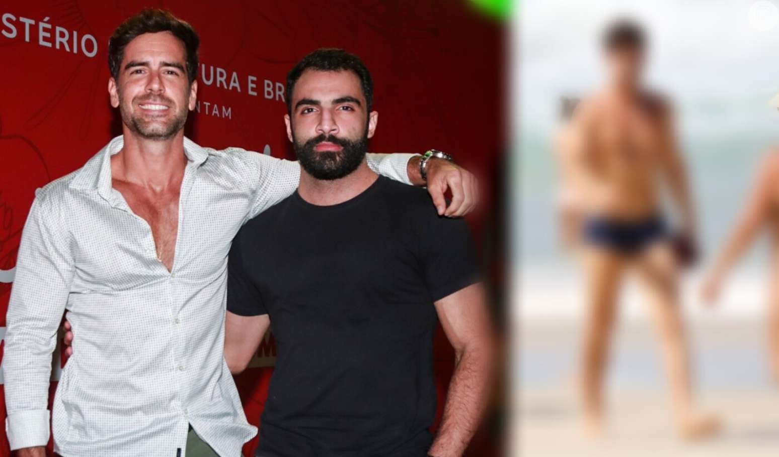 Azar no amor, mas sorte na... Saúde? Marcos Pitombo surge sem camisa na ...