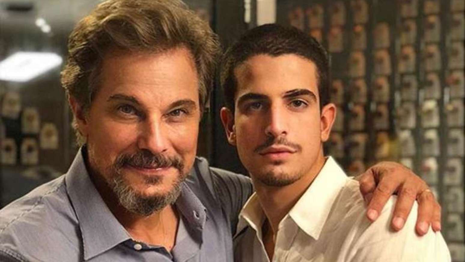 Edson Celulari e Enzo abrem o jogo sobre relação entre pai e filho