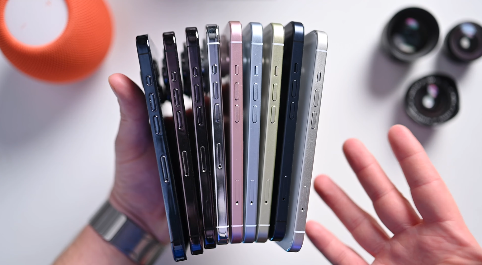 Modelos do iPhone 15 vazam e indicam nove cores novas para celular