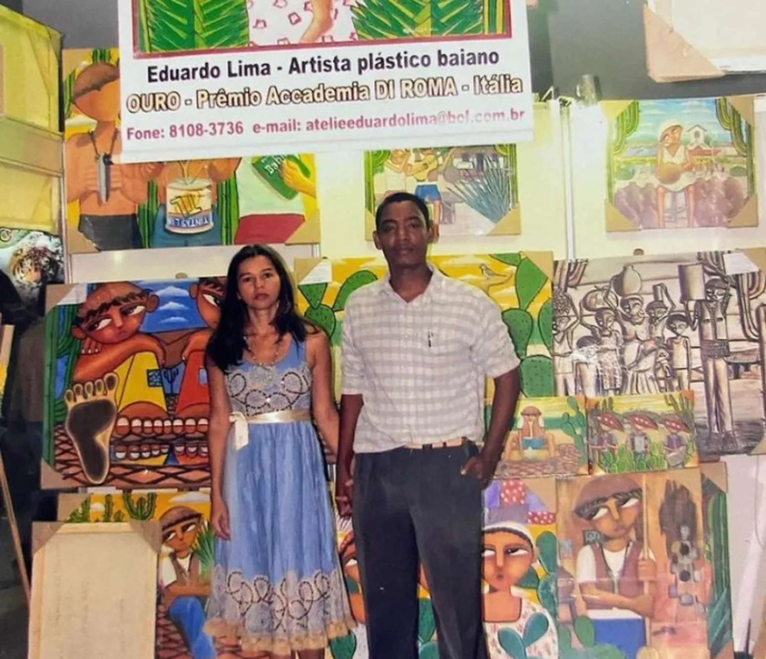 'O frentista que virou artista': conheça a história do pintor baiano ...