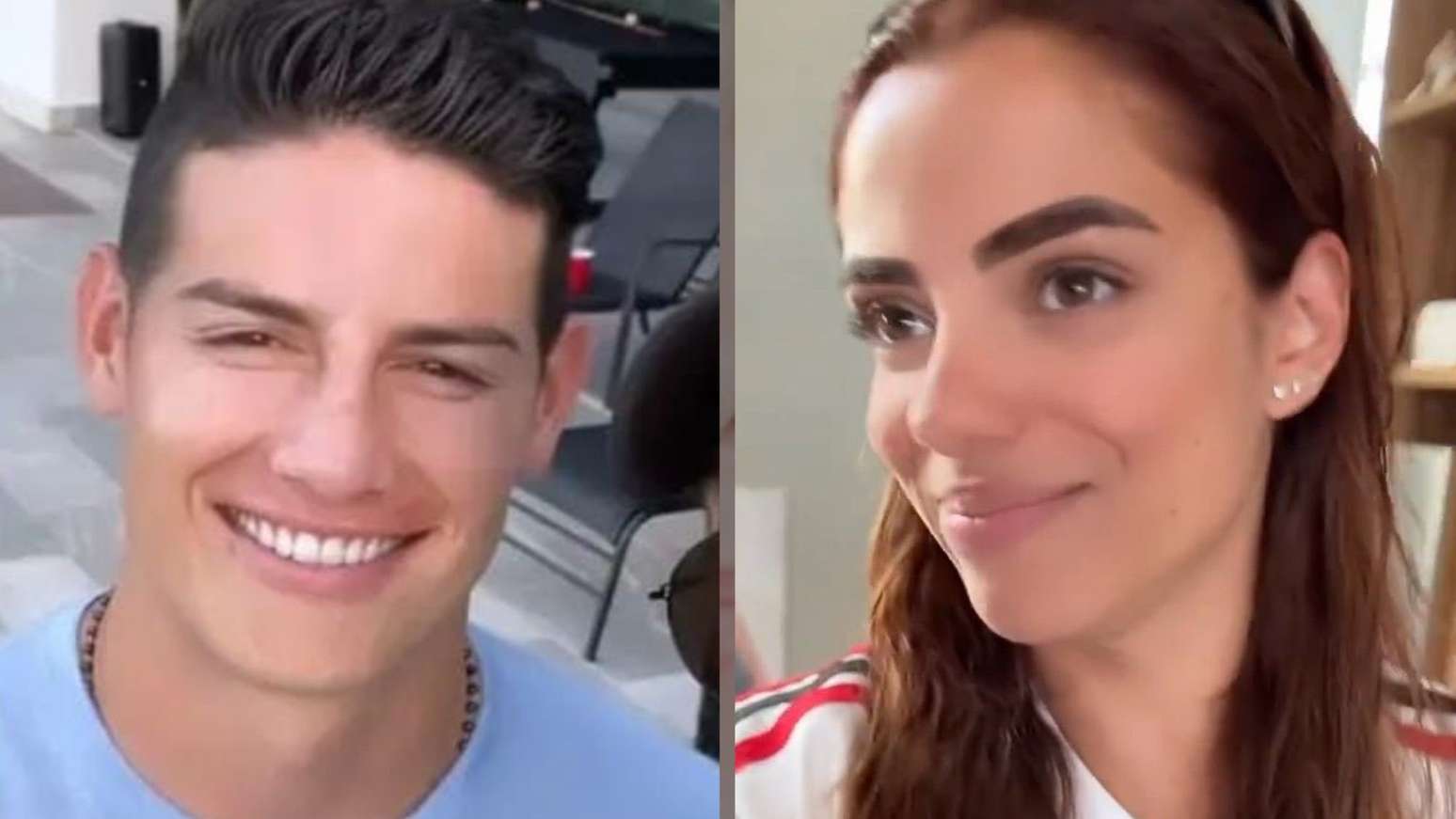 Tá rolando? James Rodríguez e Key Alves passam o fim de semana juntos
