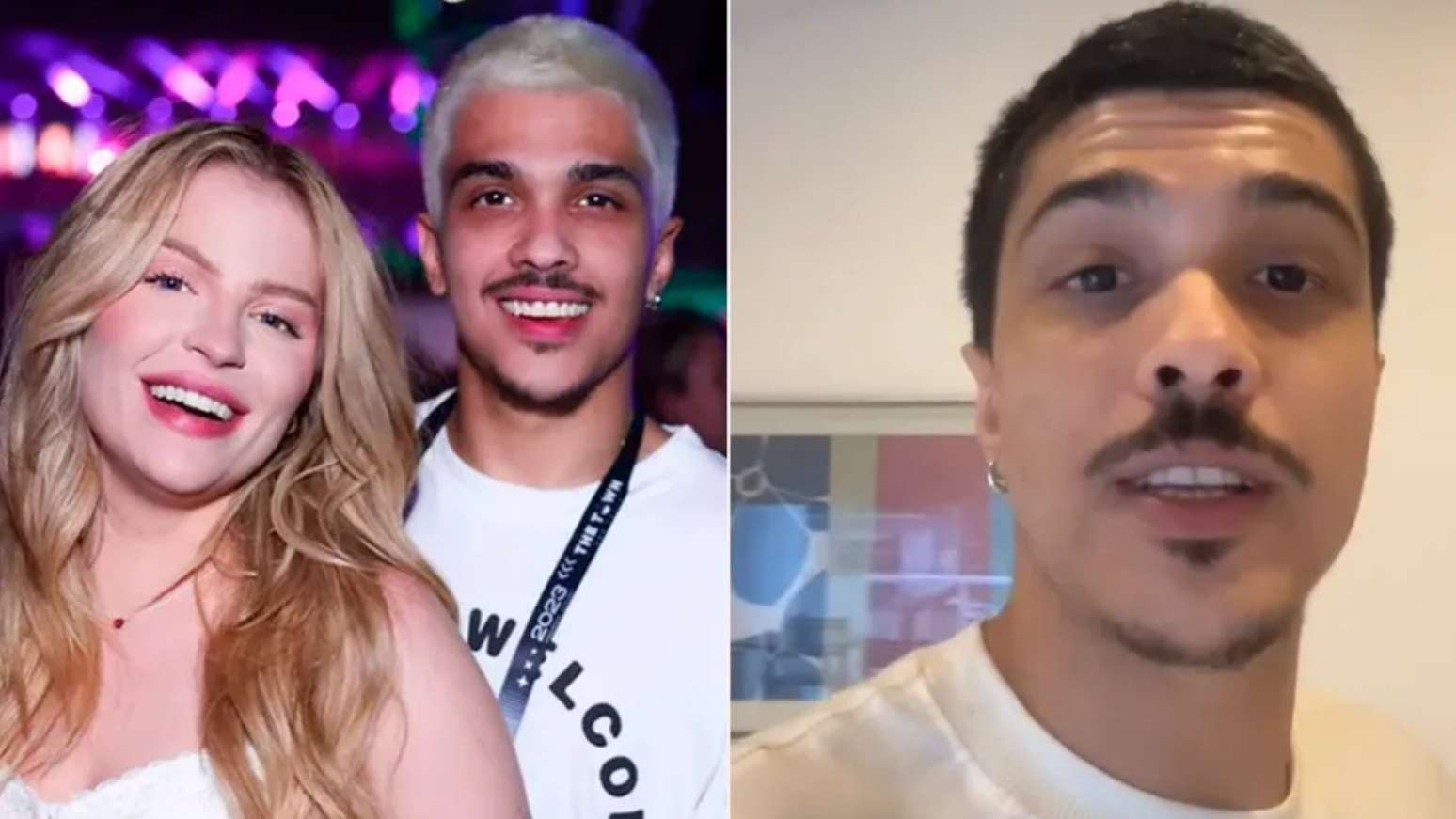 Chico Moedas se pronuncia pela primeira vez após trair Luísa Sonza; assista