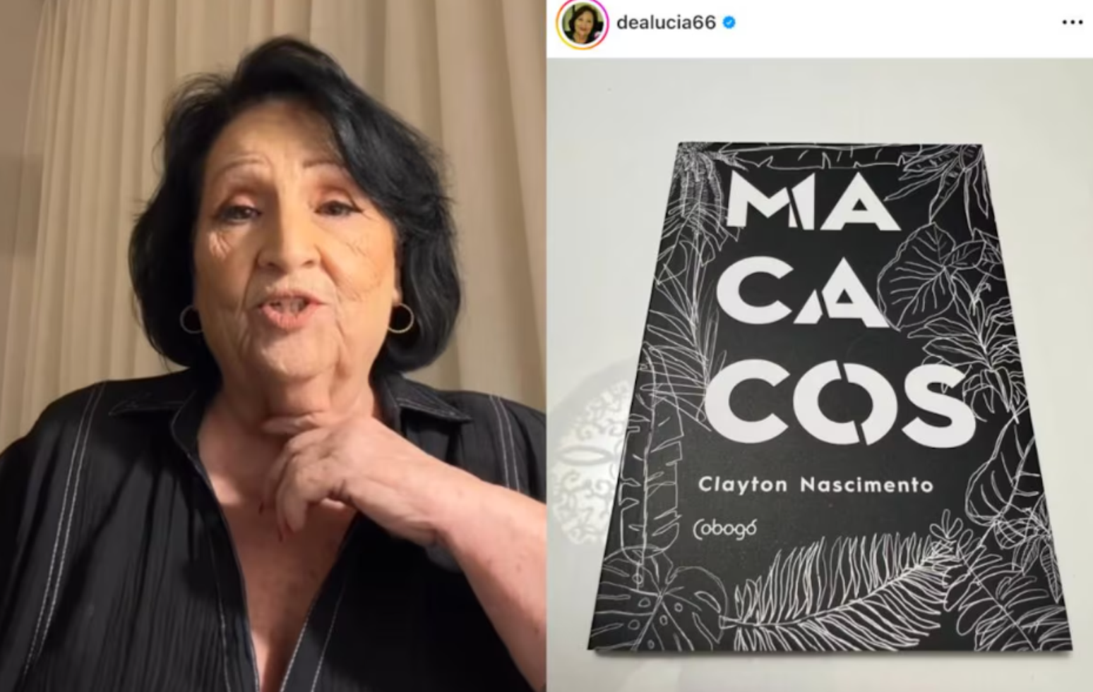 Dona Déa Lúcia é atacada nas redes sociais após críticas a Yasmin ...